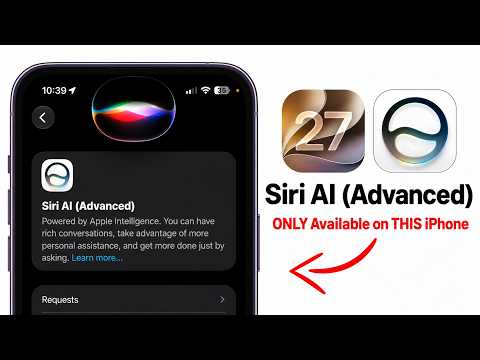 Advanced Siri AI - ONLY AVAILABLE on These iPhone Models!