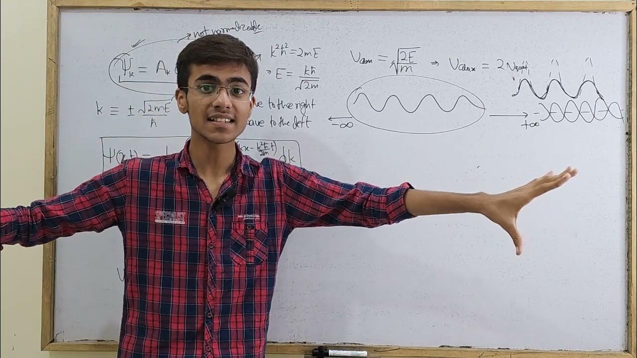 IIT-JAM|The free particle|Part 2|Quantum Mechanics|Sarim Khan|@skwonderkids5047. - YouTube