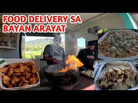 FOOD DELIVER SA BAYAN NG ARAYAT / UPDATE SA VIEW DECK NI KABELLY - YouTube