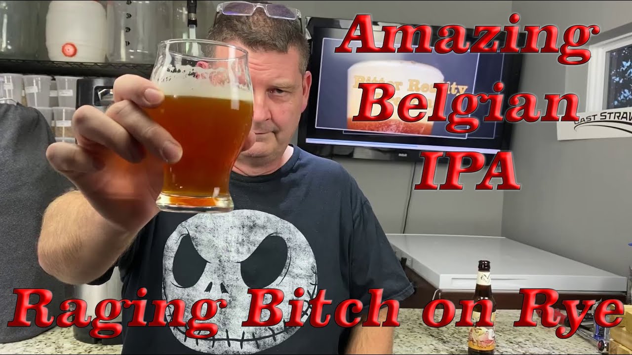 Flying Dog - Raging Bitch Clone on Rye - Belgian IPA Imperial - Grain ...