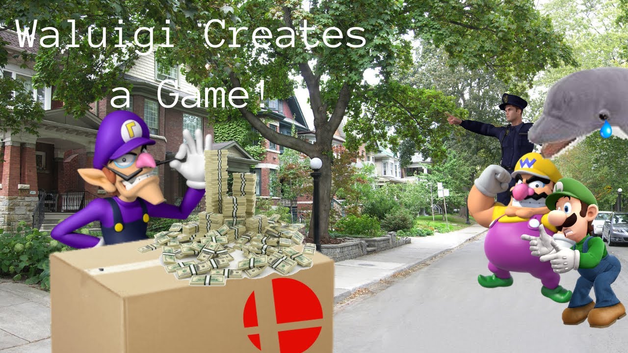 Waluigi Creates a Game! - YouTube