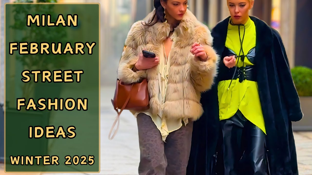 February Milan Street Style 🇮🇹: Stunning Italian Winter Fashion Trends ...