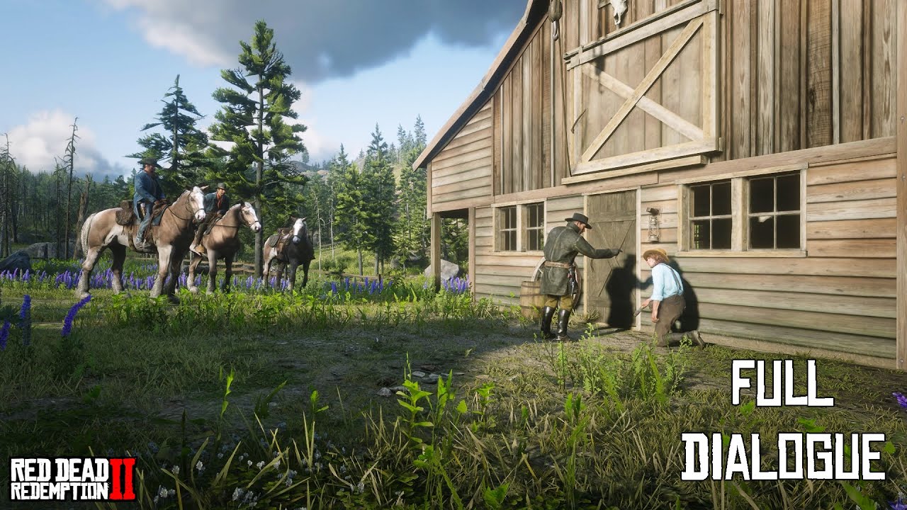 Abe and Laramie Gang Leader Hidden Conversation (Out Of Bounds) | RDR2 ...