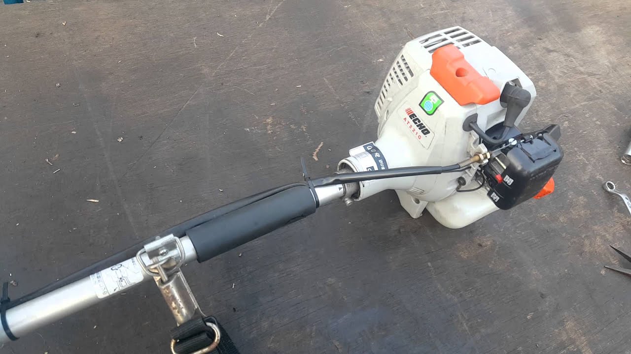 共立 ECHO エコー AT221G - YouTube