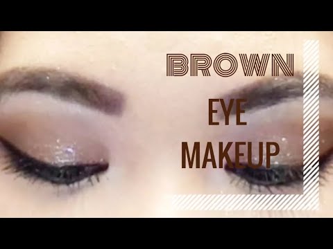 Brown Eye Make Up  | 2017 Throwback video