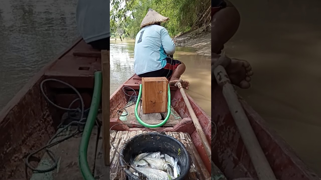Pdc strum ikan electric fishing inverter ultrasonik pakai sampan part 1 ...