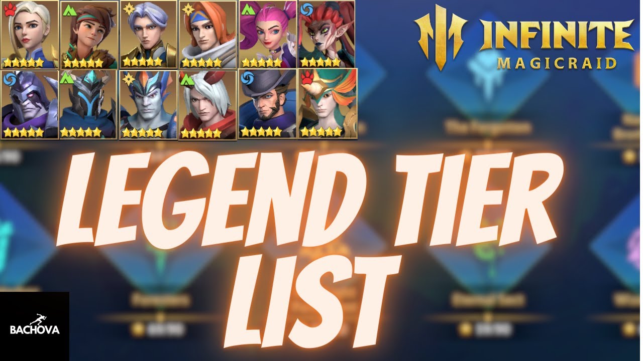 Infinite Magicraid-LEGEND TIER LIST(Yeni Başlayanlara Özel) - YouTube