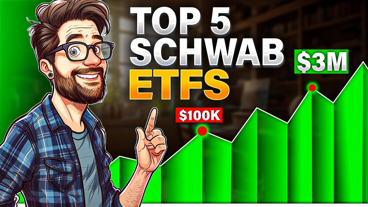 Cómo 5 ETFs de Schwab pueden ayudarte a alcanzar $1 millón más rápido - YouTube