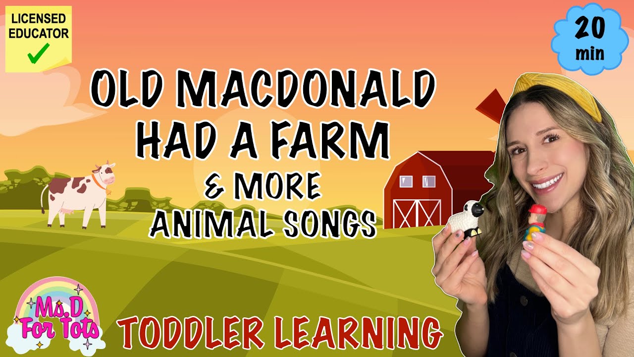 Old MacDonald Had a Farm and More Animal Songs! - YouTube