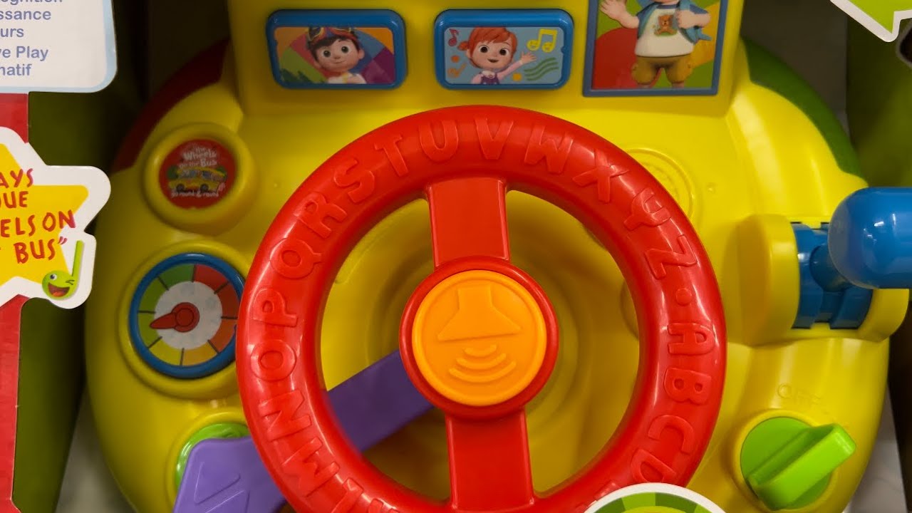 Cocomelon Steering Wheel Learning Phrases - YouTube