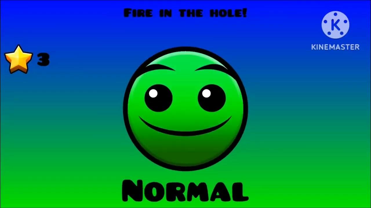 custom geometry dash difficulty faces (4.4) - YouTube