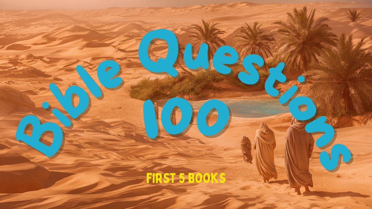 The First Five Books of the Bible: Quiz Questions and Answers 📘📗📙📕 ...