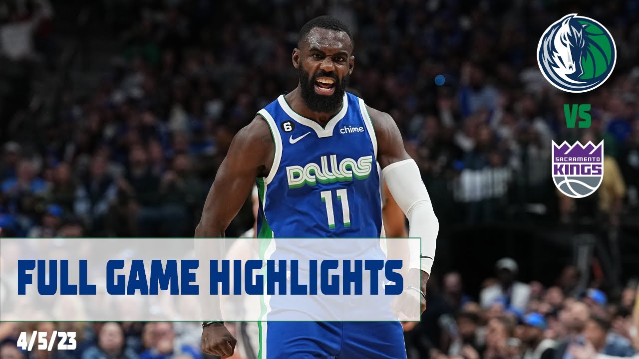 Tim Hardaway Jr. (24 points) Highlights vs. Sacramento Kings | April 5 ...