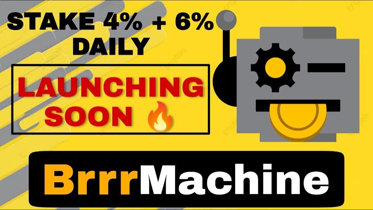 BrrrMachine 🤖 | $BMACH | Mint 4% + 6% Daily | BitsBollywood - YouTube
