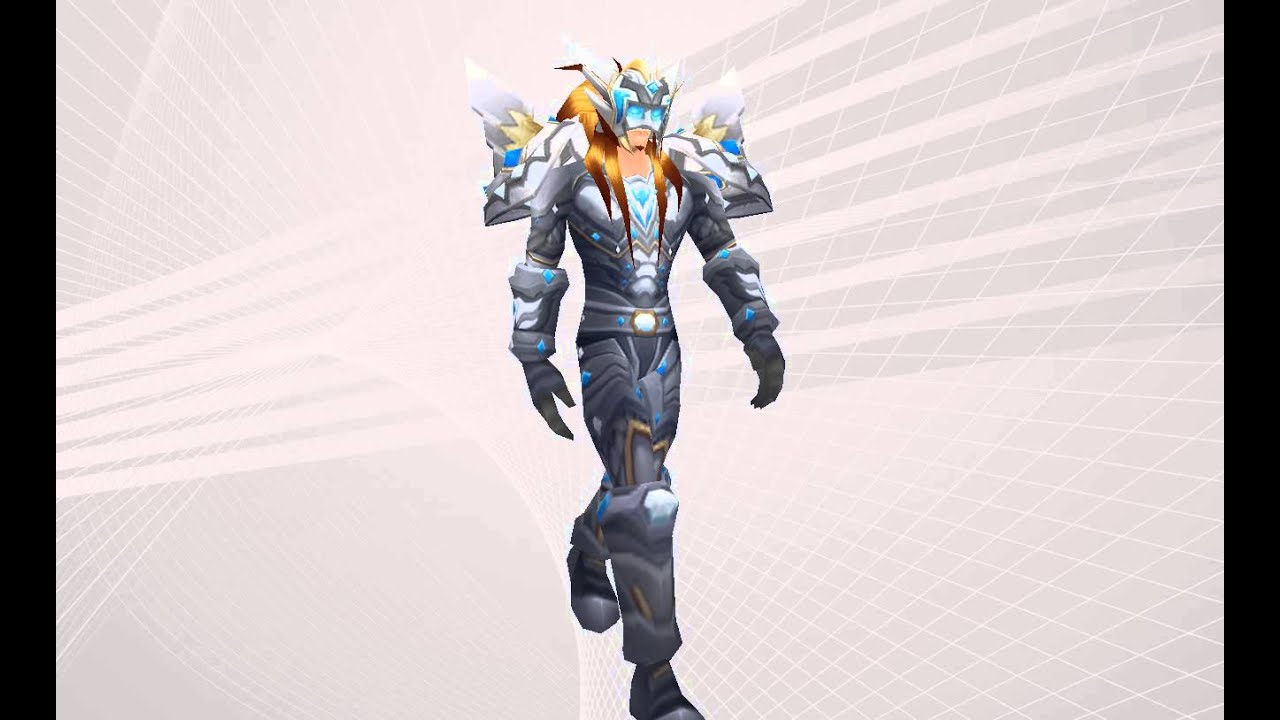 Redemption Armor - Paladin Tier 3 set - YouTube