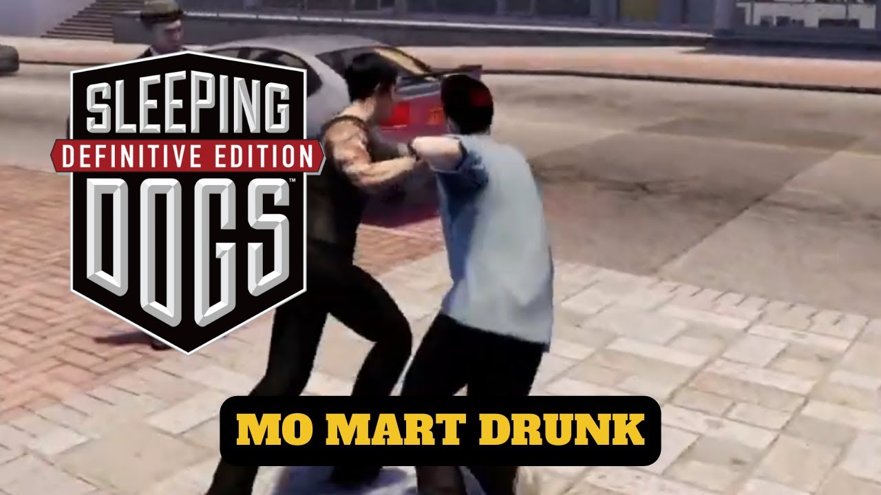 Sleeping Dogs - Random Event 03 - Mo Mart Drunk - YouTube