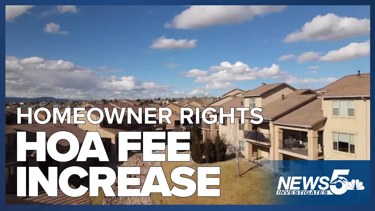 What are your rights as a homeowner? As HOA fees expected to increase ...