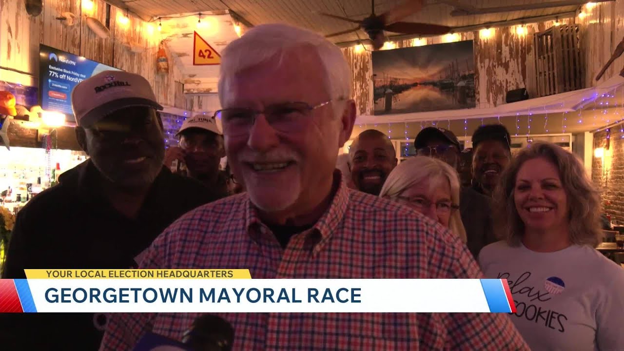 Georgetown makes history electing First Forward Party Mayor - YouTube