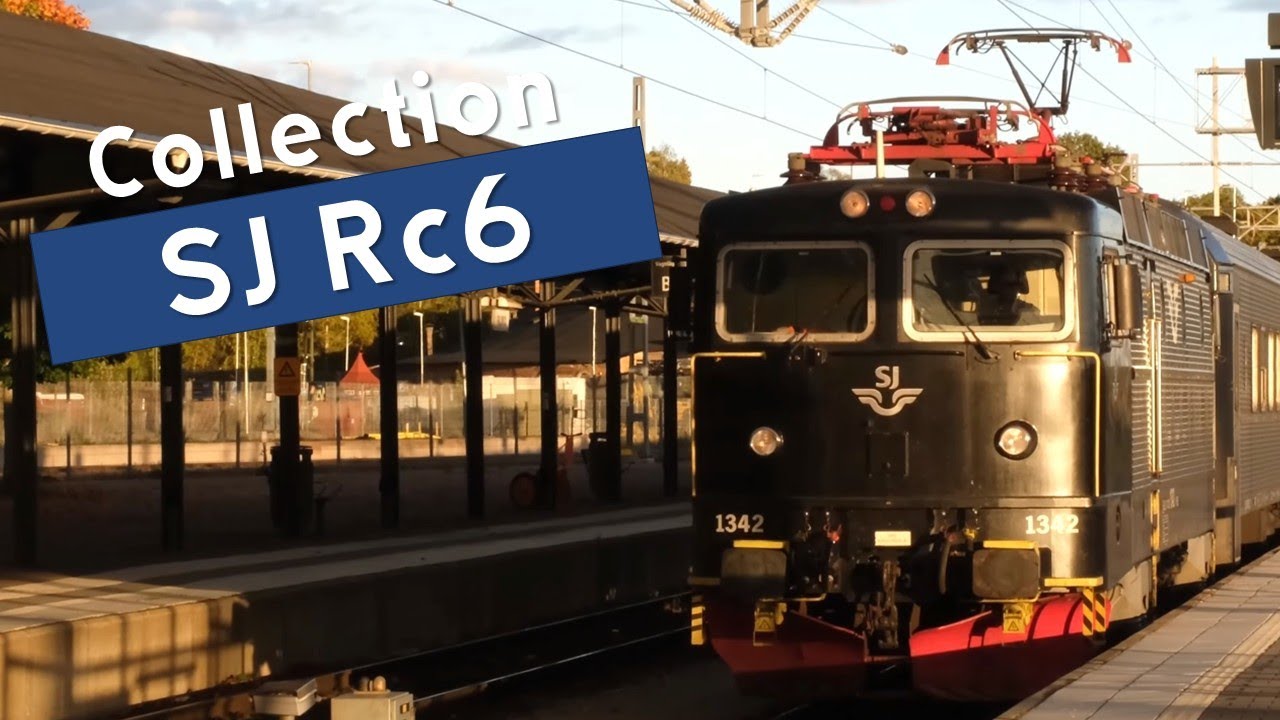 Trains of Sweden - SJ Rc6 [UPDATE JUNE 2025] - YouTube