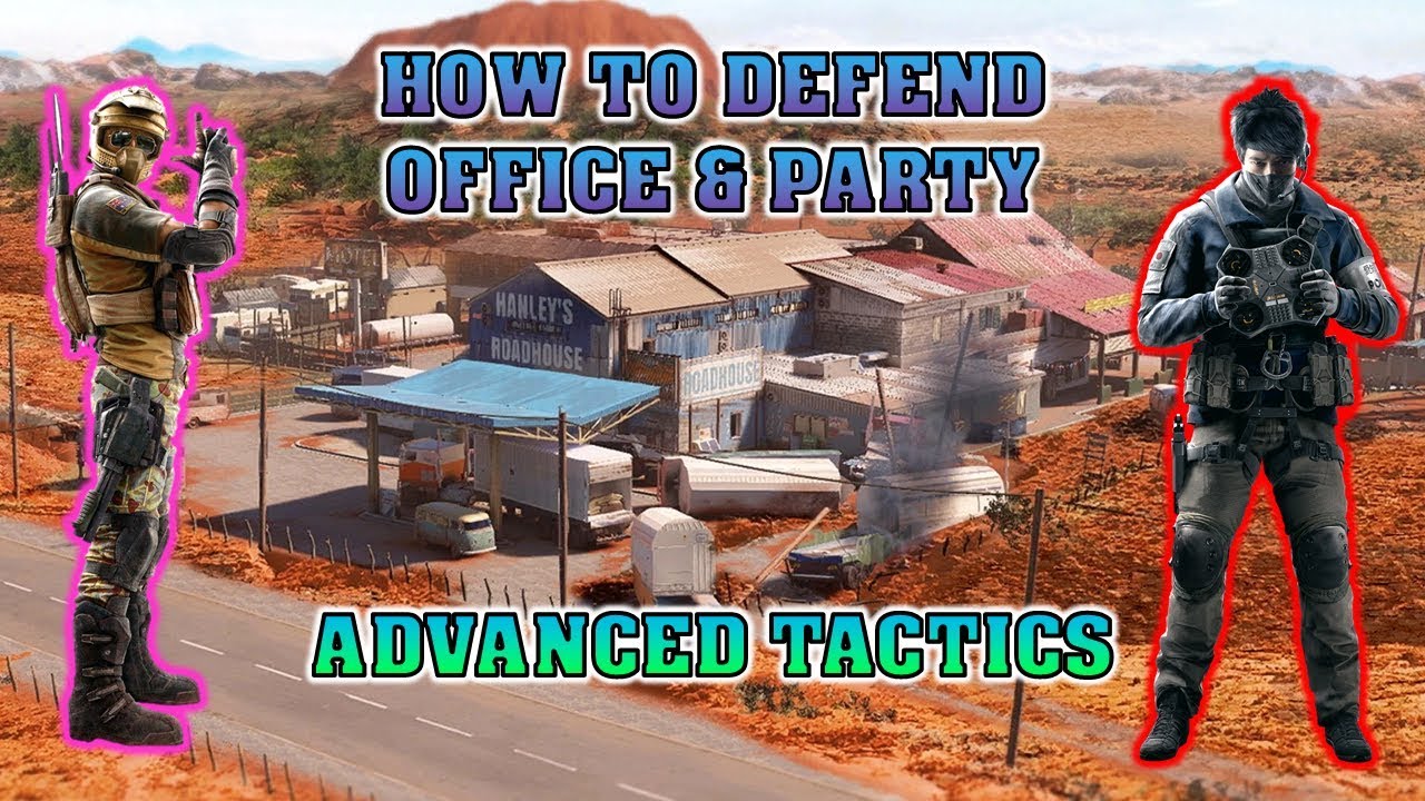 OUTBACK | Defense Guide: Office & Party | Siege Strategy - YouTube