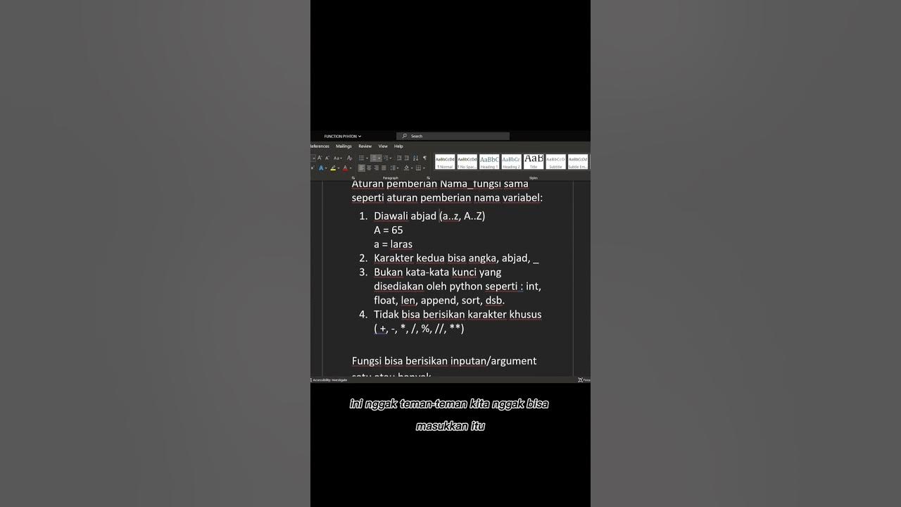 ALGORITMA DAN PEMOGRAMAN ( FUNCTION 1) - YouTube