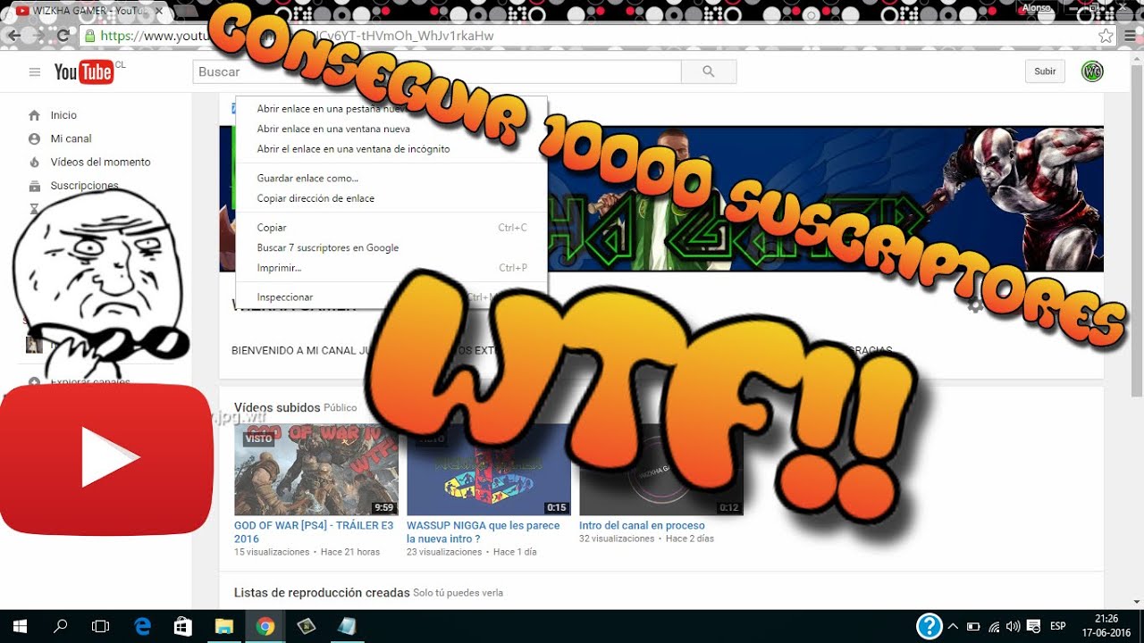 Como Obtener Muchos Suscriptores En Youtube Hack 2016 Tutorial