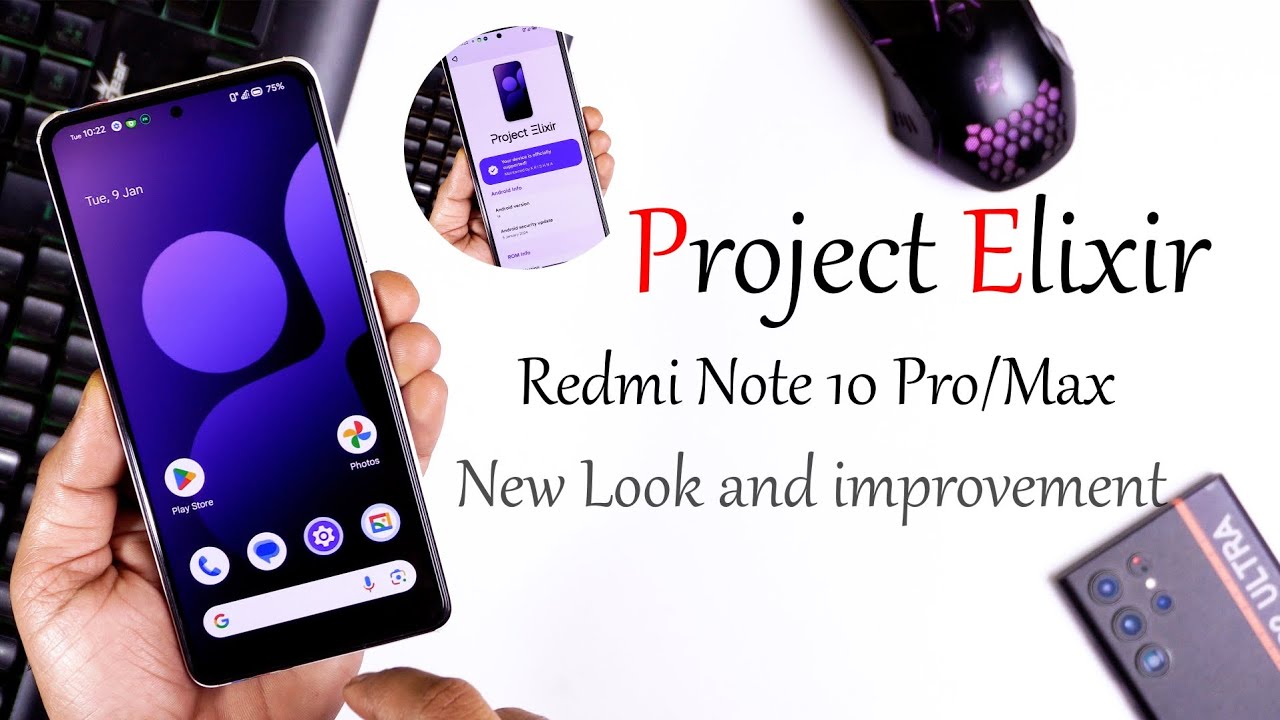 Project Elixir for Redmi Note 10 Pro/Max Review, New Ui look and ...