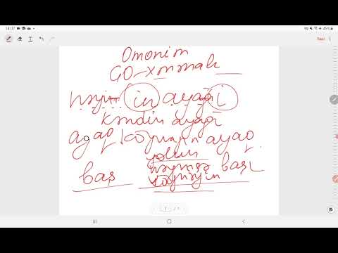 omonim , coxmenali esas meqamlar