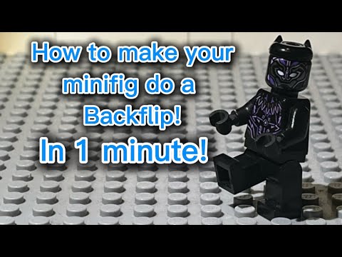 How to make your minifig do a backflip! (Stopmotion) - YouTube