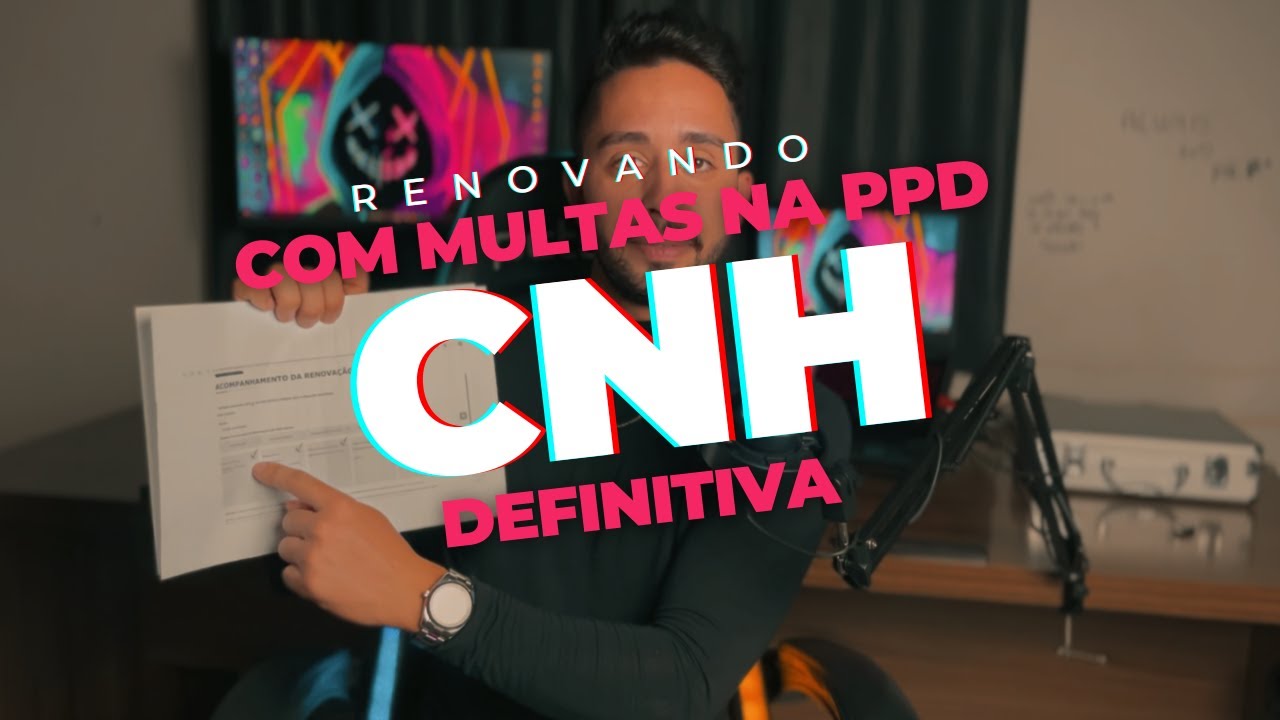 COMO CONSEGUI RENOVAR MINHA CNH DEFINITIVA? MESMO TOMANDO MULTA NA CNH PROVISÓRIA - YouTube