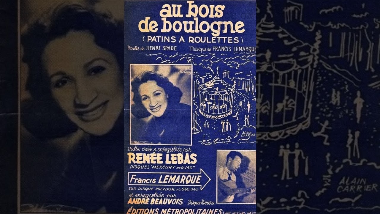 Francis Lemarque - 78 trs Polydor 560345 (1951) - YouTube