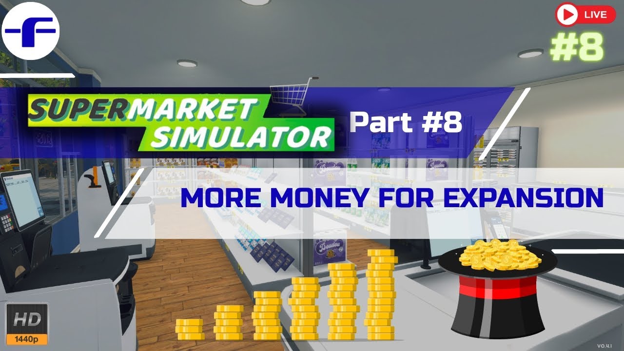 MONEY MONEY - Supermarket Simulator - Frank's Choice - PART8 - YouTube