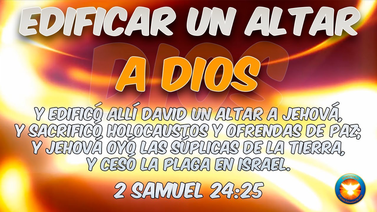 EDIFICAR UN ALTAR A DIOS - PASTOR JUAN CARLOS PAJÓN - YouTube