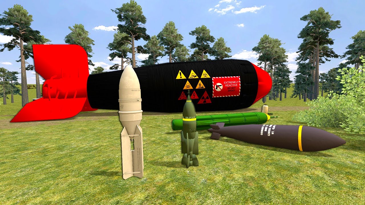 Testing INSANE Bombs in Garry's Mod – Dogechnya Map Goes BOOM! - YouTube