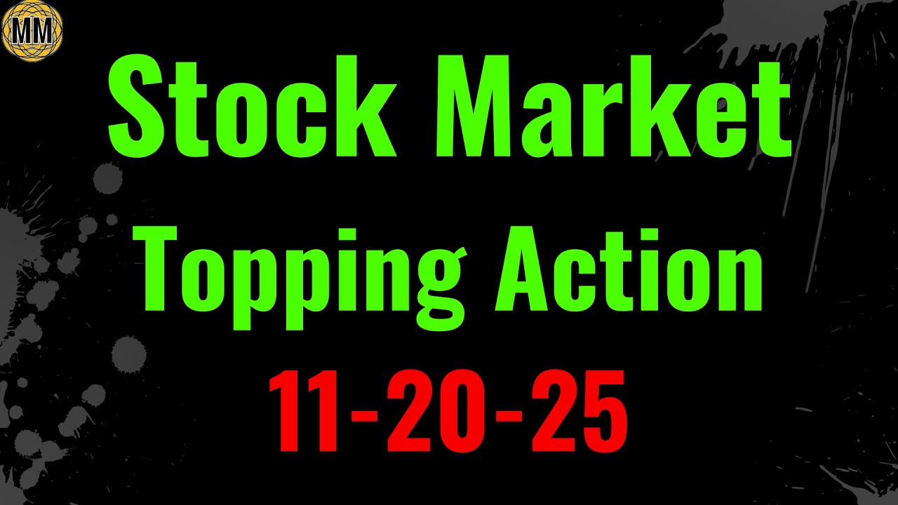 Stock market topping patterns at play. trade ideas for the down move ...