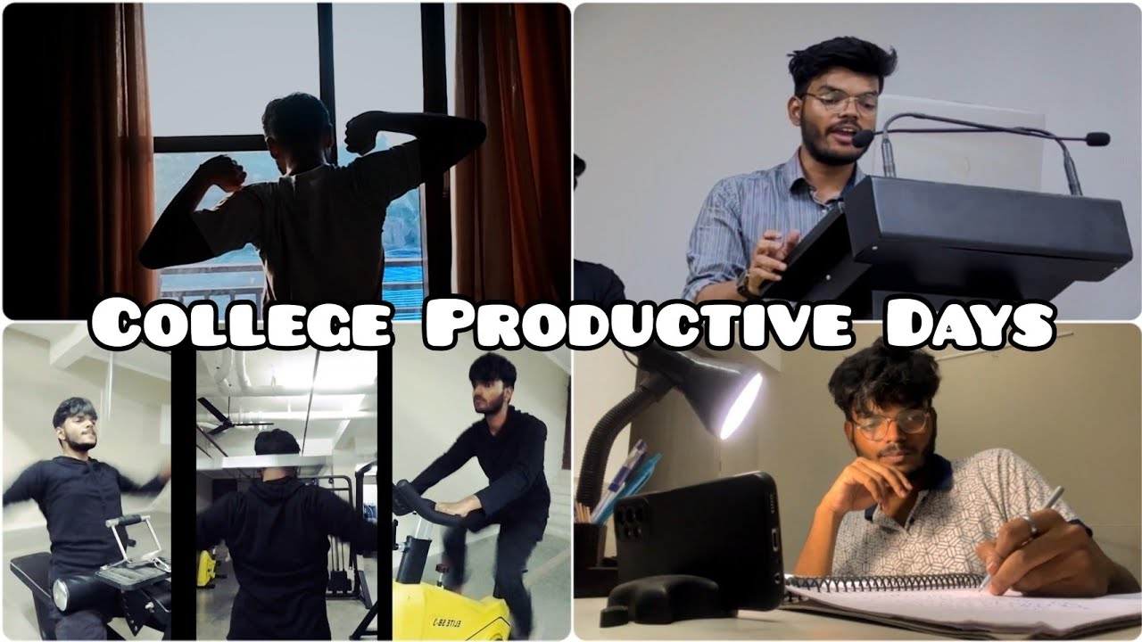 Productive College Days ⏳️ | Page no. 14 | study, social media, job, passion, friends & more 😃 ...