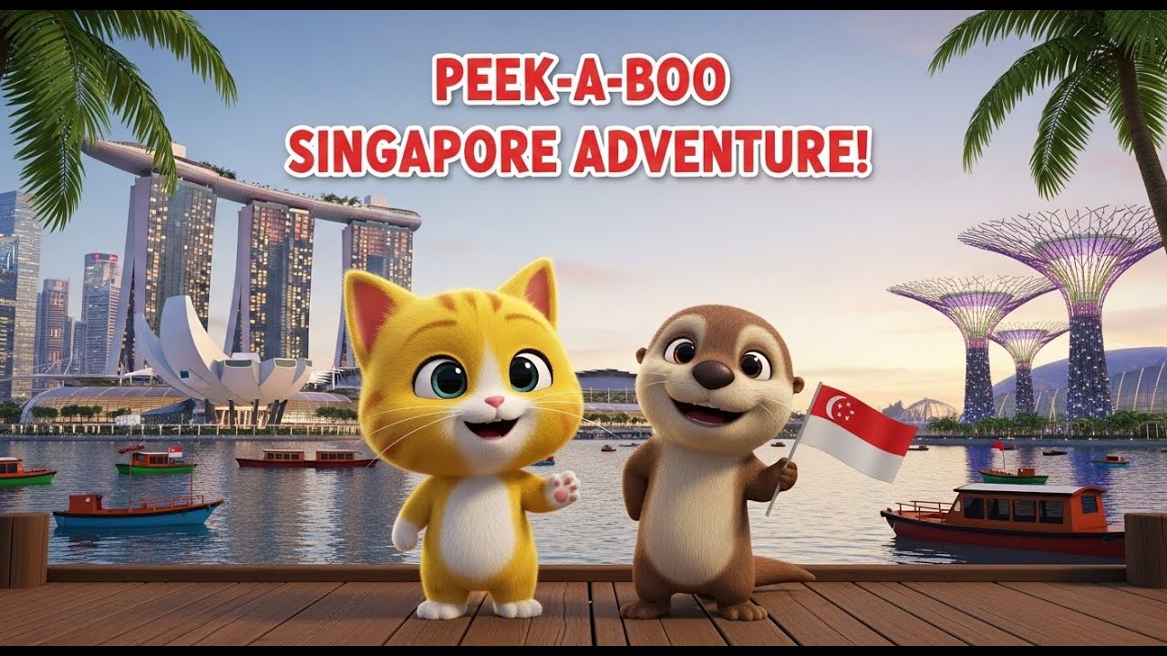 Peek-a-boo Singapore Adventure! #1 - YouTube