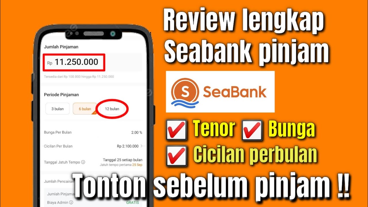 Pinjam Uang di Seabank Apa Bagus ?? Berikut Review Lengkapnya ...