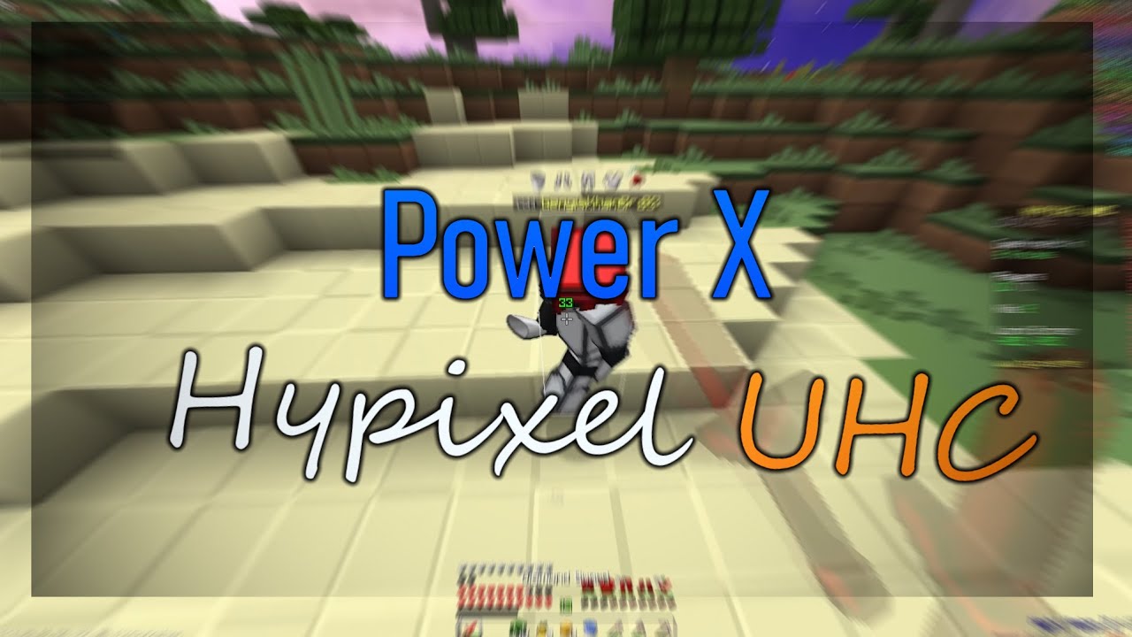 HYPIXEL UHC MASSACRE WITH POWER X (BEST CLIENT) - YouTube