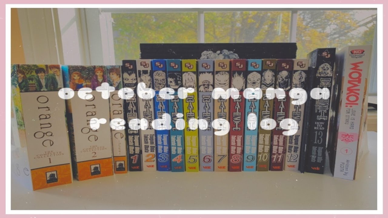 october manga reading log~(15+ volumes!) - YouTube