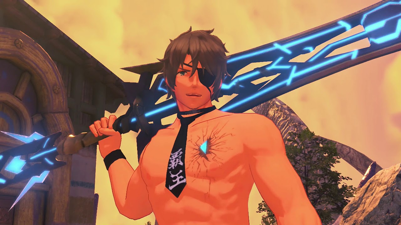 Xenoblade Chronicles 2 Swimsuit Edition Cutscene 082 - Third Time's The ...