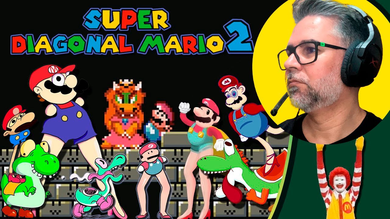 AO VIVO: SUPER DIAGONAL MARIO 2 - VAMOS ZERAR ESSE DESAFIO?! 🚀🎮 - YouTube