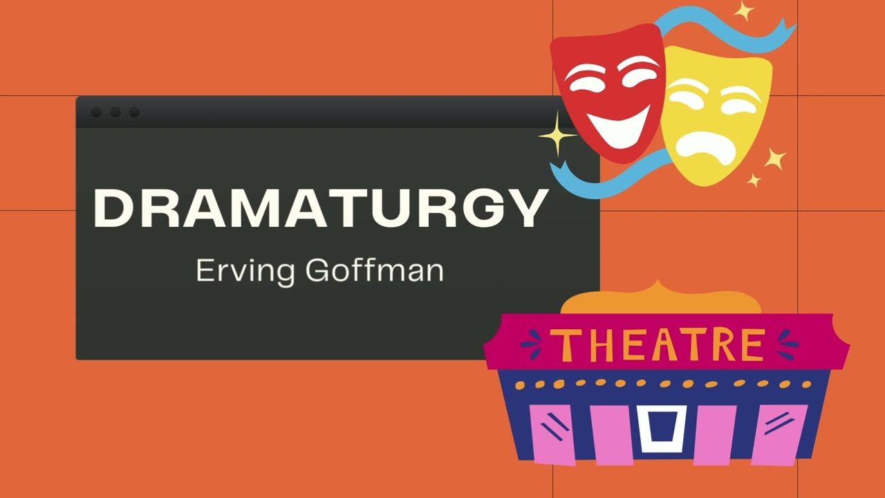 Dramaturgy | Erving Goffman | Easy explanation - YouTube