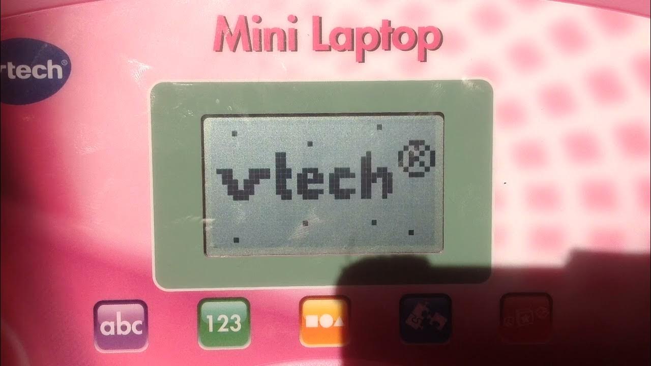 VTech: Mini Laptop / 2010 Tote & Go Laptop UK Startup & Shutdown - YouTube