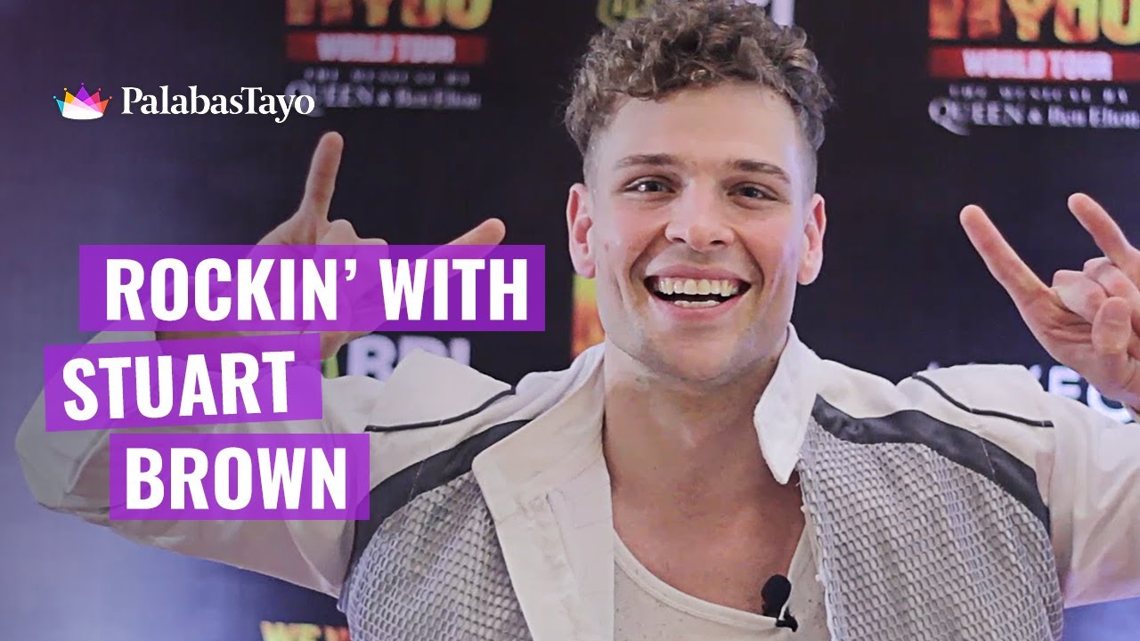 Stuart Brown (Galileo) of “We Will Rock You” | PalabasTayo - YouTube