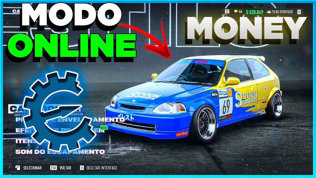 NEED FOR SPEED UNBOUND ONLINE ! USANDO CHEAT ENGINE PARA GANHAR DINHEIRO INFINITO MODO ONLINE ...