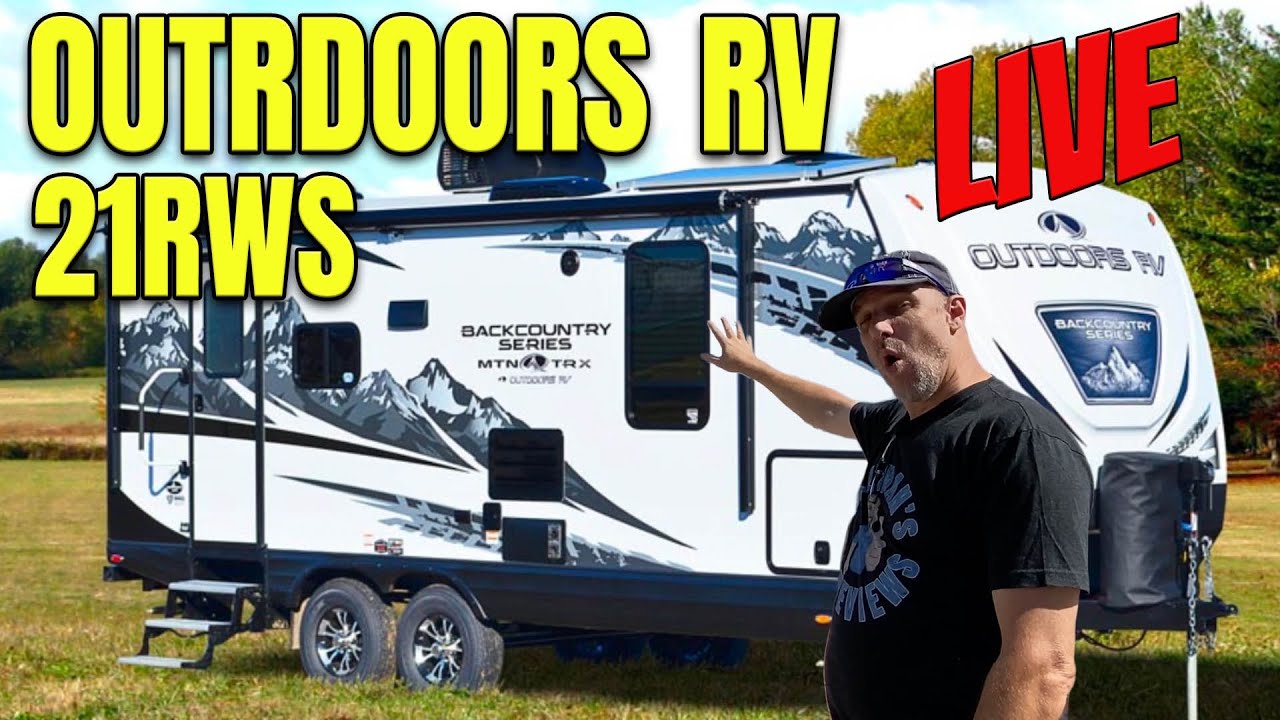 NEVER Seen Before... 2023 Outdoors RV 21RWS LIVE!!! - YouTube