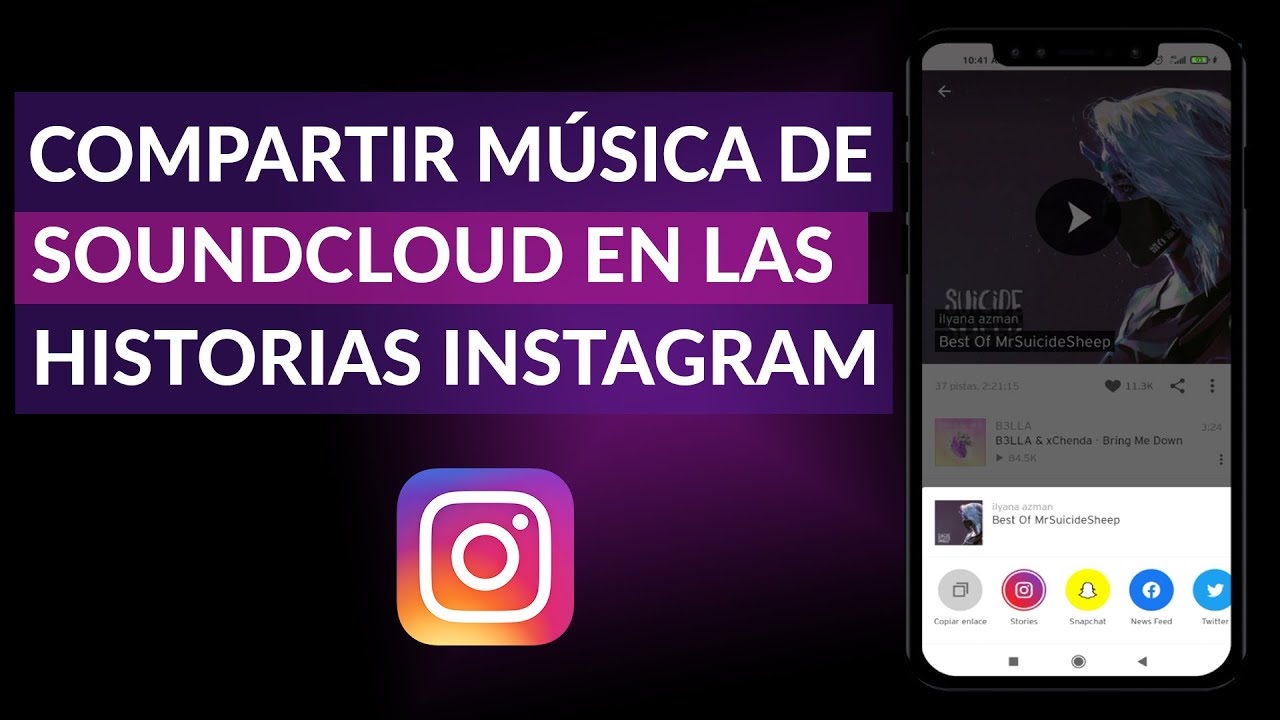 Cómo Compartir Música de SoundCloud en las Historias de Instagram - YouTube