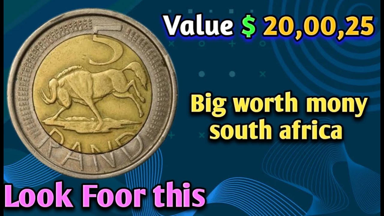 2006 South Africa 5 Rand Coin Worth $20,0025 Million? Unbelievable ...