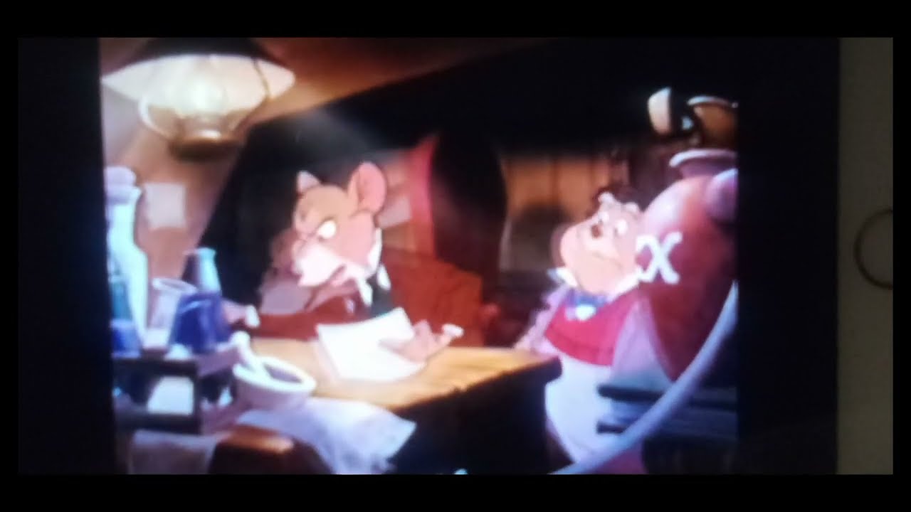 Walt Disney's The Great Mouse detective (scene 8) Basil's observation 🐭 ...